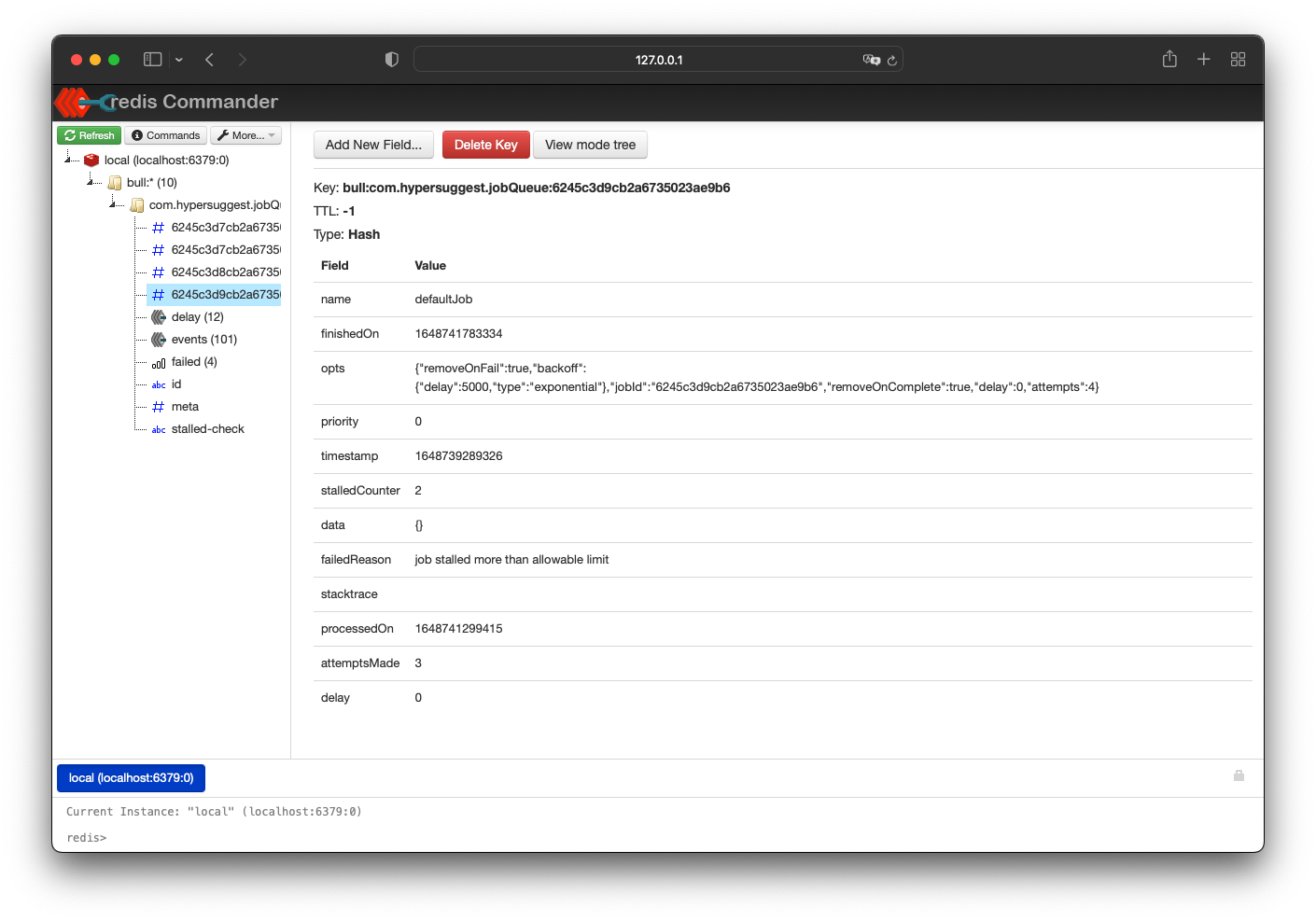 Stalled/failed jobs stay in queue · Issue #1171 · taskforcesh/bullmq · GitHub