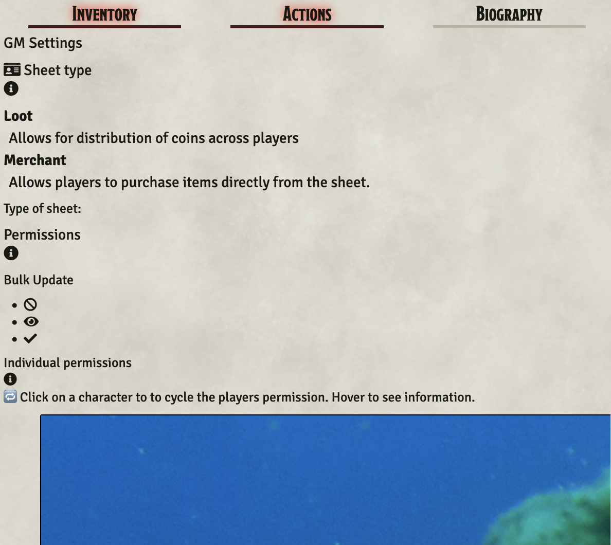 Loot sheet not showing in V3.3.82 using Foundry 8 or 9 · Issue #217 · jopeek/fvtt-loot-sheet-npc ...