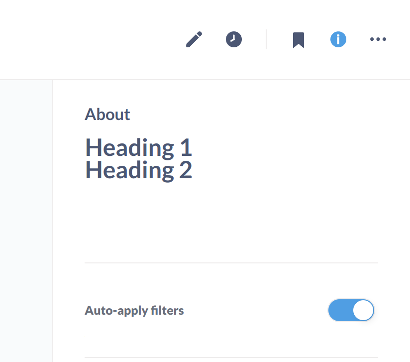 Markdown Heading Level 2 Looks The Same As Heading Level 1 In Dashboard Description · Issue