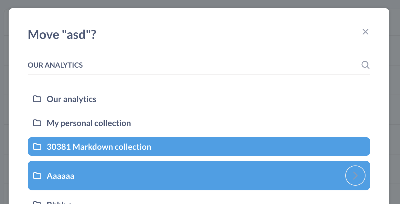 Hardly visible expand icon on collection hover · Issue #31394 · metabase/metabase · GitHub