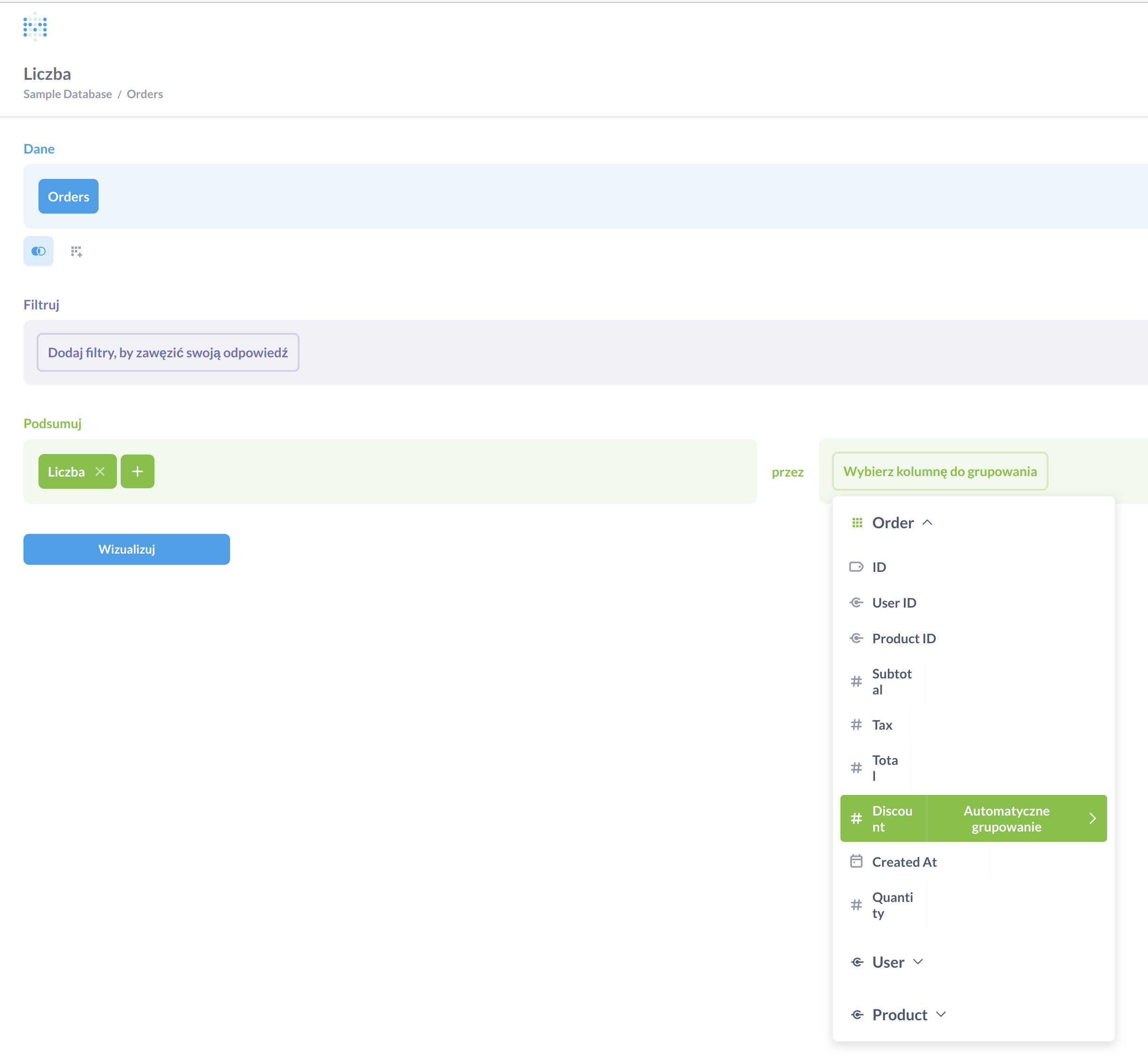 Text weirdly wrapped in column dropdown in Polish language · Issue #35047 · metabase/metabase ...