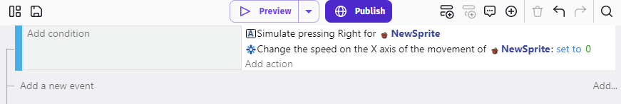 Problem with "Speed on the X axis" action in "Top-down movement" behavior. · Issue #5147 · 4ian ...
