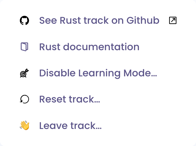 Reset My Track · Issue #4270 · exercism/exercism · GitHub