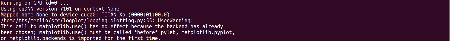 Unable to run Merlin with GPU · Issue #315 · CSTR-Edinburgh/merlin · GitHub