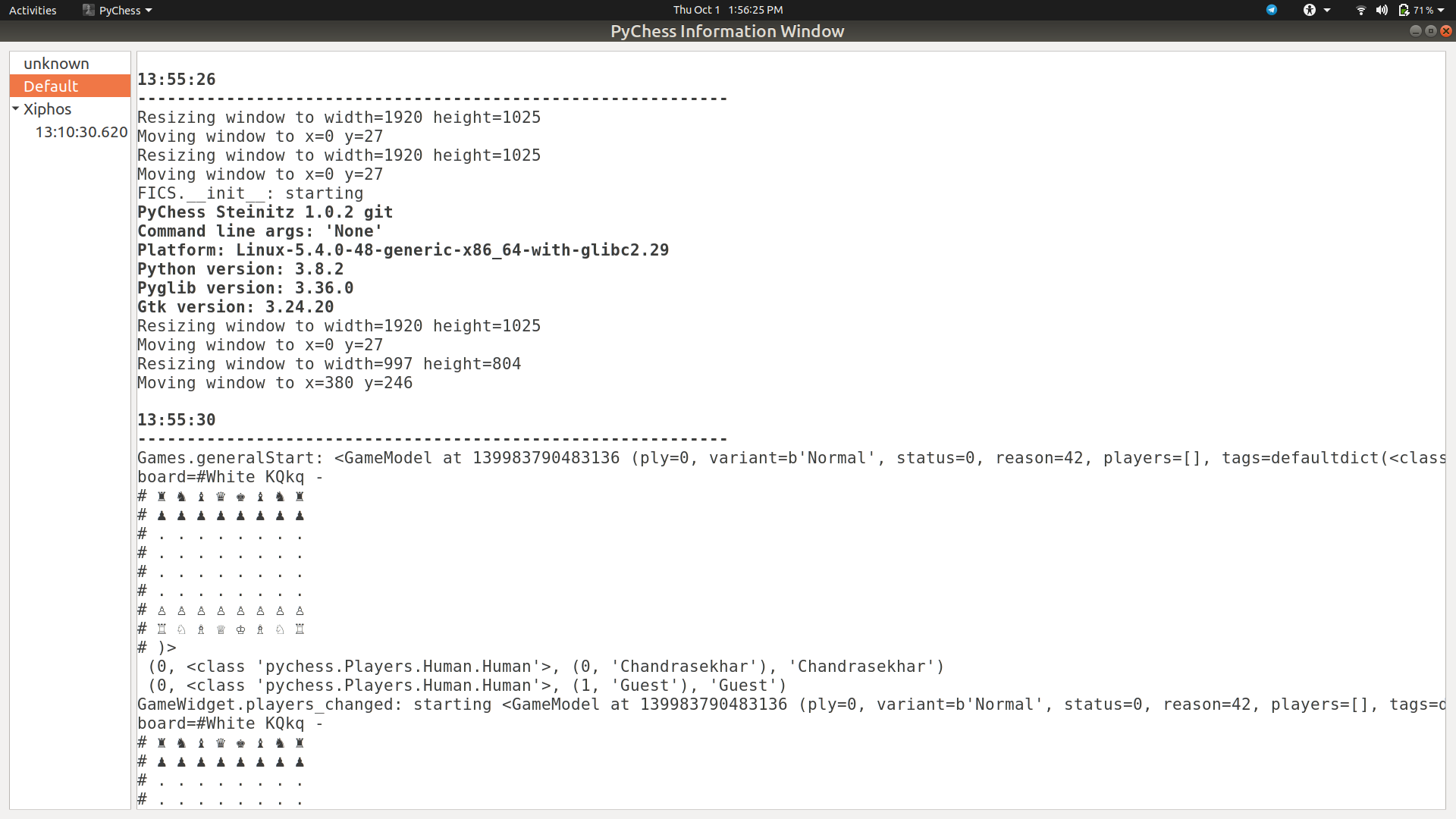 Issue with Xiphos Chess Engine · Issue #1876 · pychess/pychess · GitHub