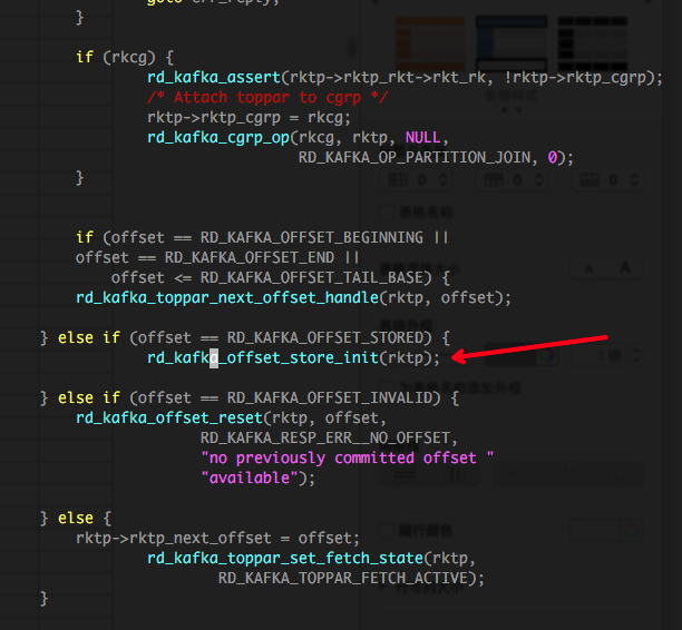 rd_kafka_subscribe how to start from RD_KAFKA_OFFSET_STORED ? · Issue ...