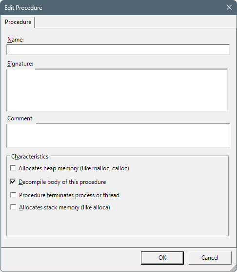 Bug: Labels overlap text boxes in Edit Procedure dialog · Issue #1220 · uxmal/reko · GitHub