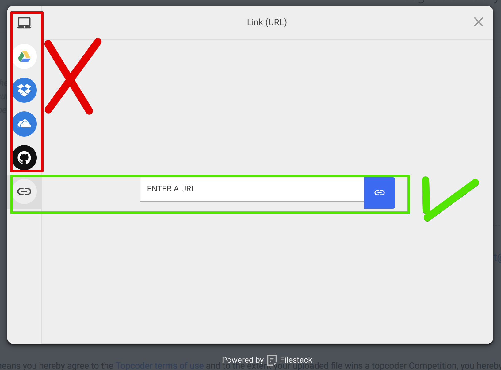 150 Submission Url Support In Submission Page · Issue 1268 · Topcoder Platformcommunity