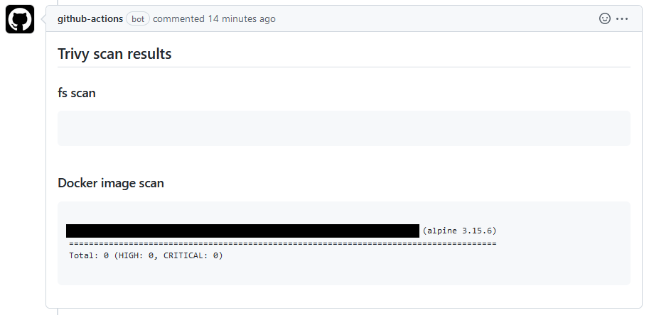 Fs And Docker Image Scan Doesn T Return Empty Results The Same Way