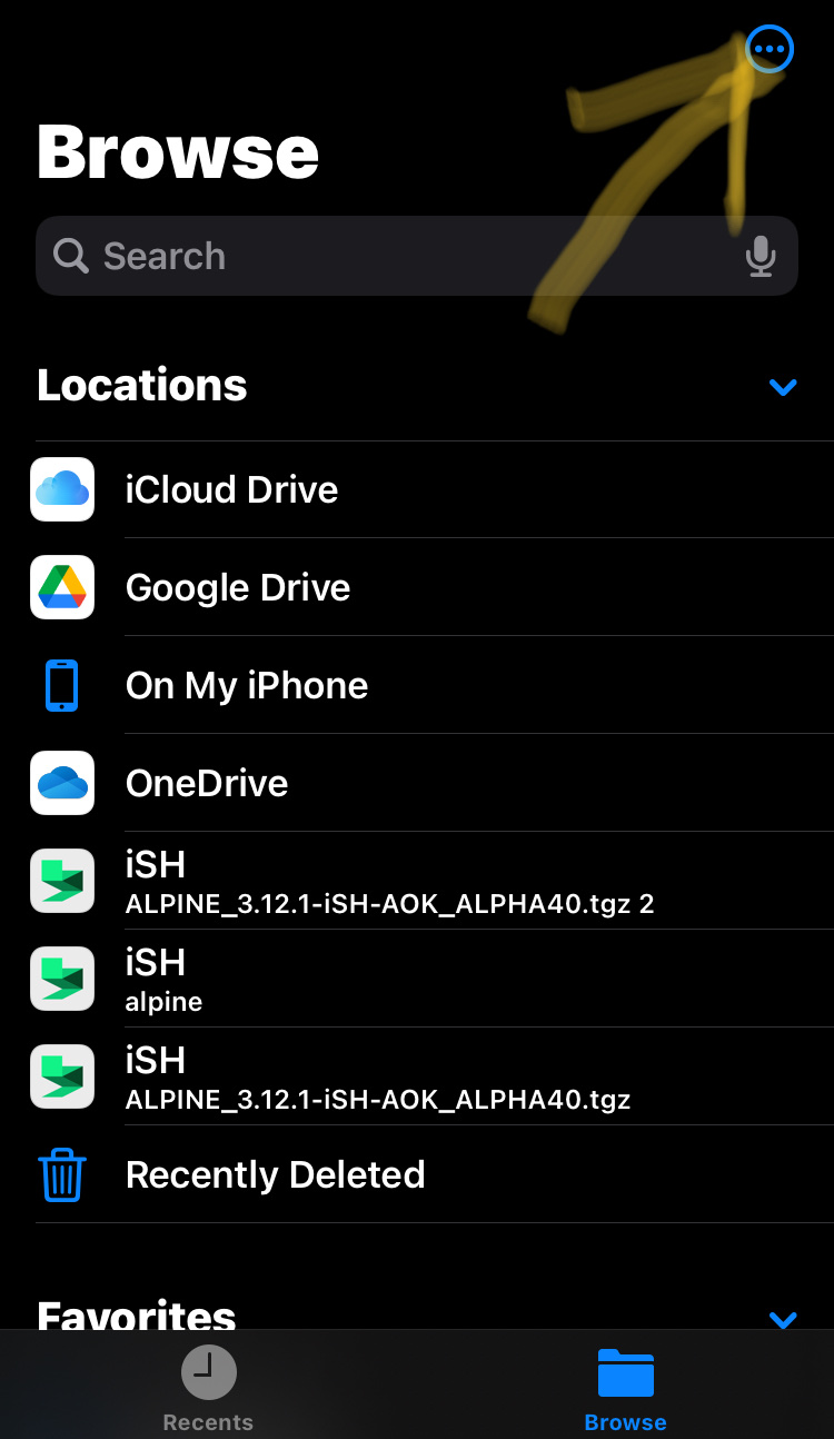 Mounting file providers · Issue #1070 · ish-app/ish · GitHub