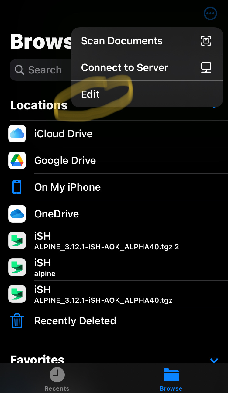 Mounting file providers · Issue #1070 · ish-app/ish · GitHub