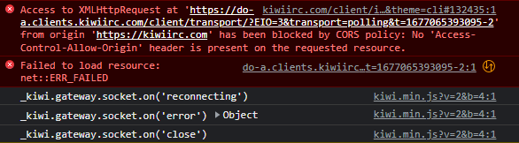 Error Connecting (Error: xhr poll error) · Issue #1735 · kiwiirc/kiwiirc · GitHub