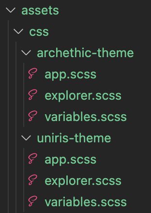 Explorer: Theme management · Issue #274 · archethic-foundation/archethic-node · GitHub