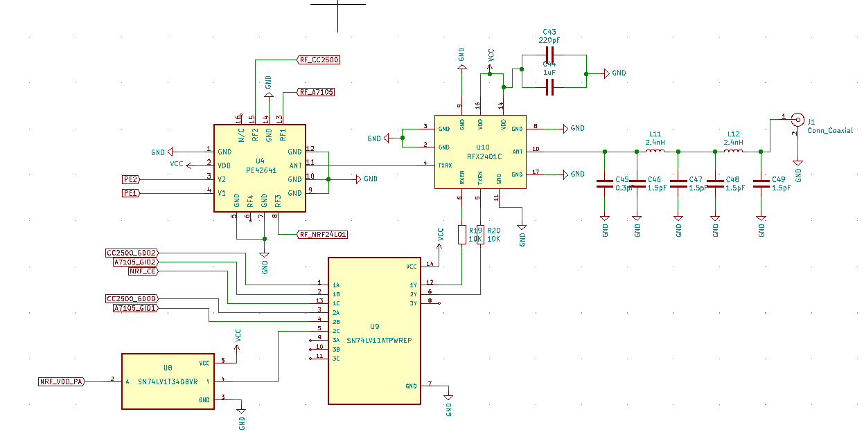 Hardware info on designing 4 in 1 RF Module · Issue #419 · pascallanger ...