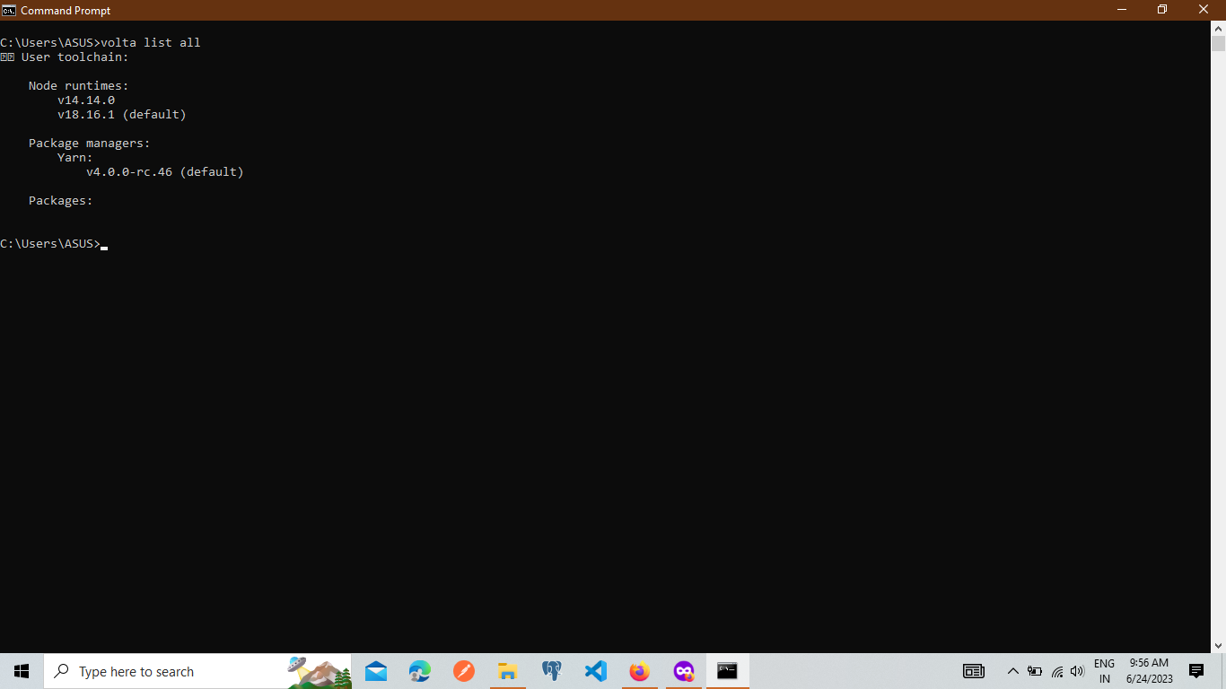 Volta is not removing old env after uninstalling volta · Issue #1518 · volta-cli/volta · GitHub