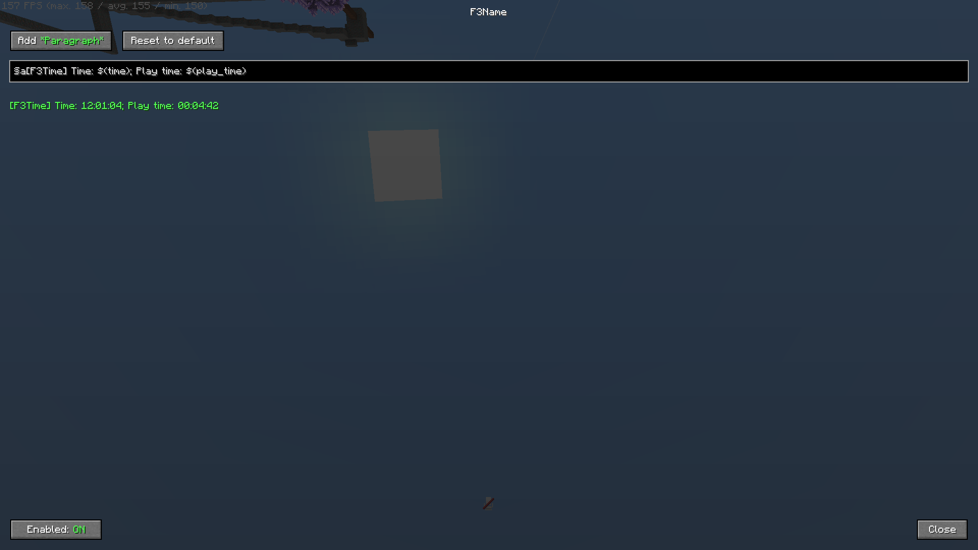 GitHub - FazziCLAY/f3time: Show time in F3 debug menu