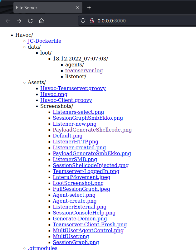 GitHub - frostb1ten/Thisdir: Launches an http server to make it easier to transfer files over to ...