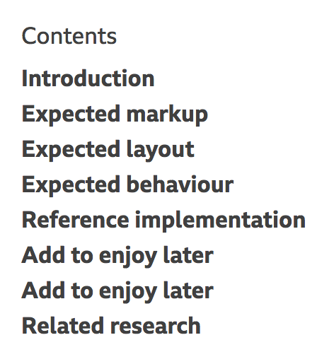Exclude erroneous headings · Issue #38 · bbc/gel · GitHub
