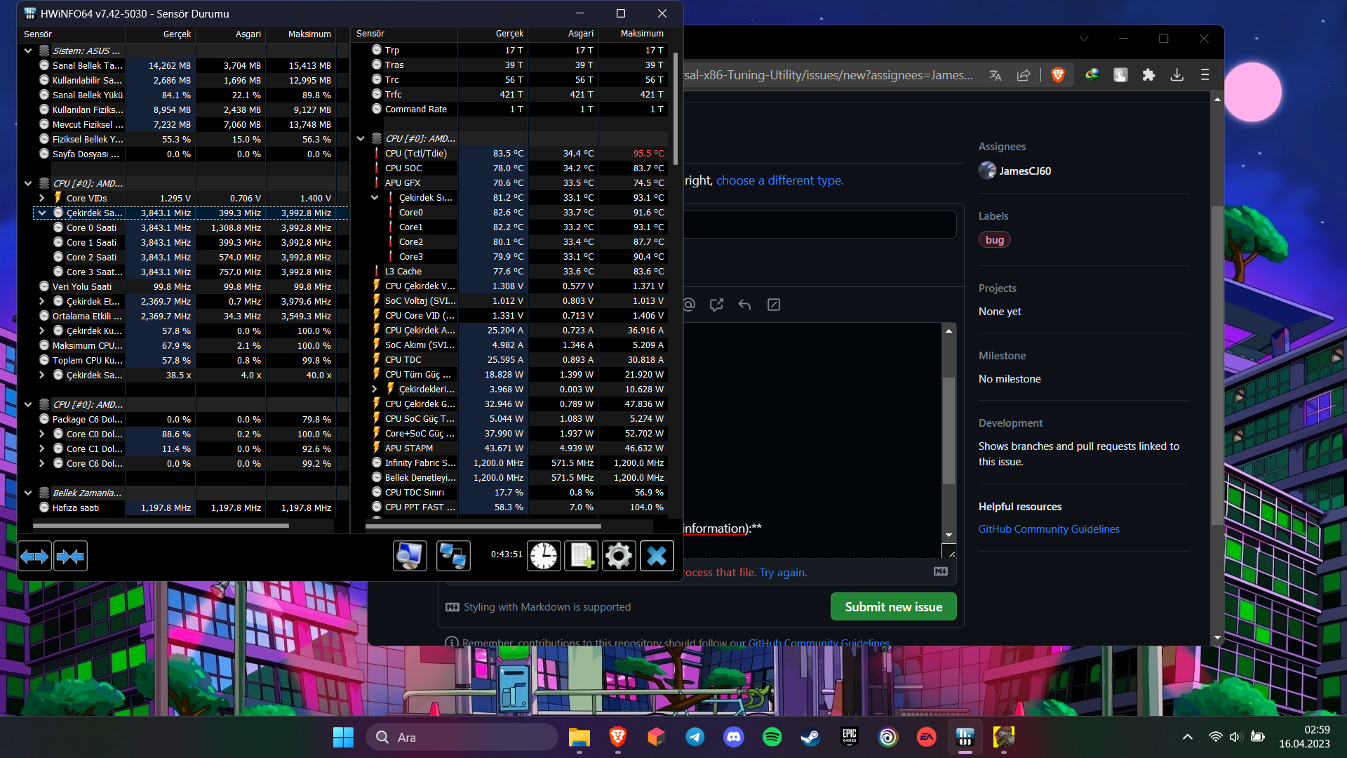 [BUG] APU Spesific Presets are stopping working while gaming · Issue ...