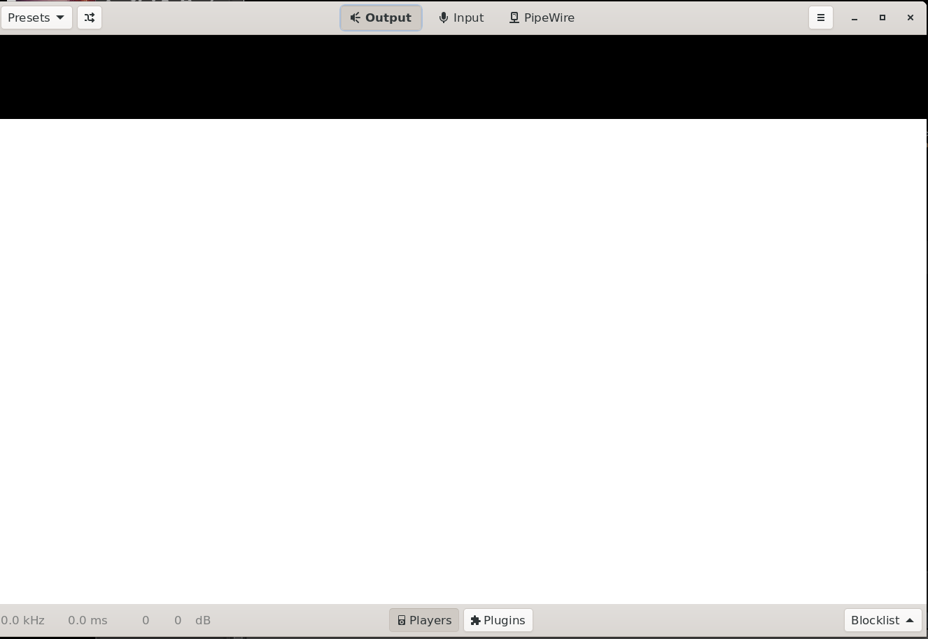 Missing (all) input/output devices · Issue #1208 · wwmm/easyeffects · GitHub