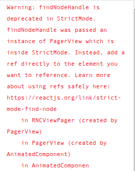 Remove reliance on findNodeHandle to satisfy React StrictMode · Issue #599 · callstack/react ...