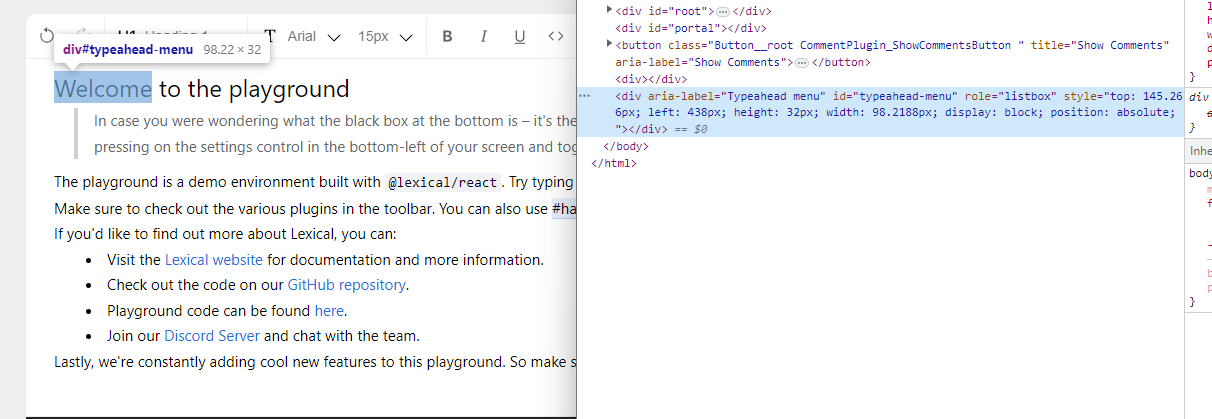 Bug Typeahead Menu Can Invisibly Appear Over Elements But I M Not Sure When Or Why · Issue