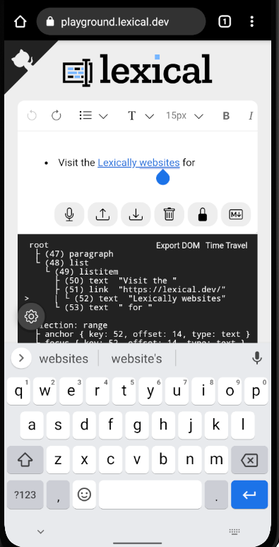 Bug: No link popup appears on Android - Cannot edit, remove, or navigate · Issue #4373 ...