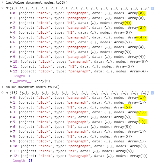 HTML Serializer returns an invalid document value - empty paragraphs do not have text nodes ...