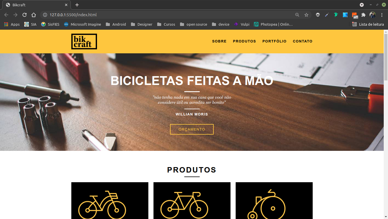 GitHub - CristianoSFMothe/Bikcraft