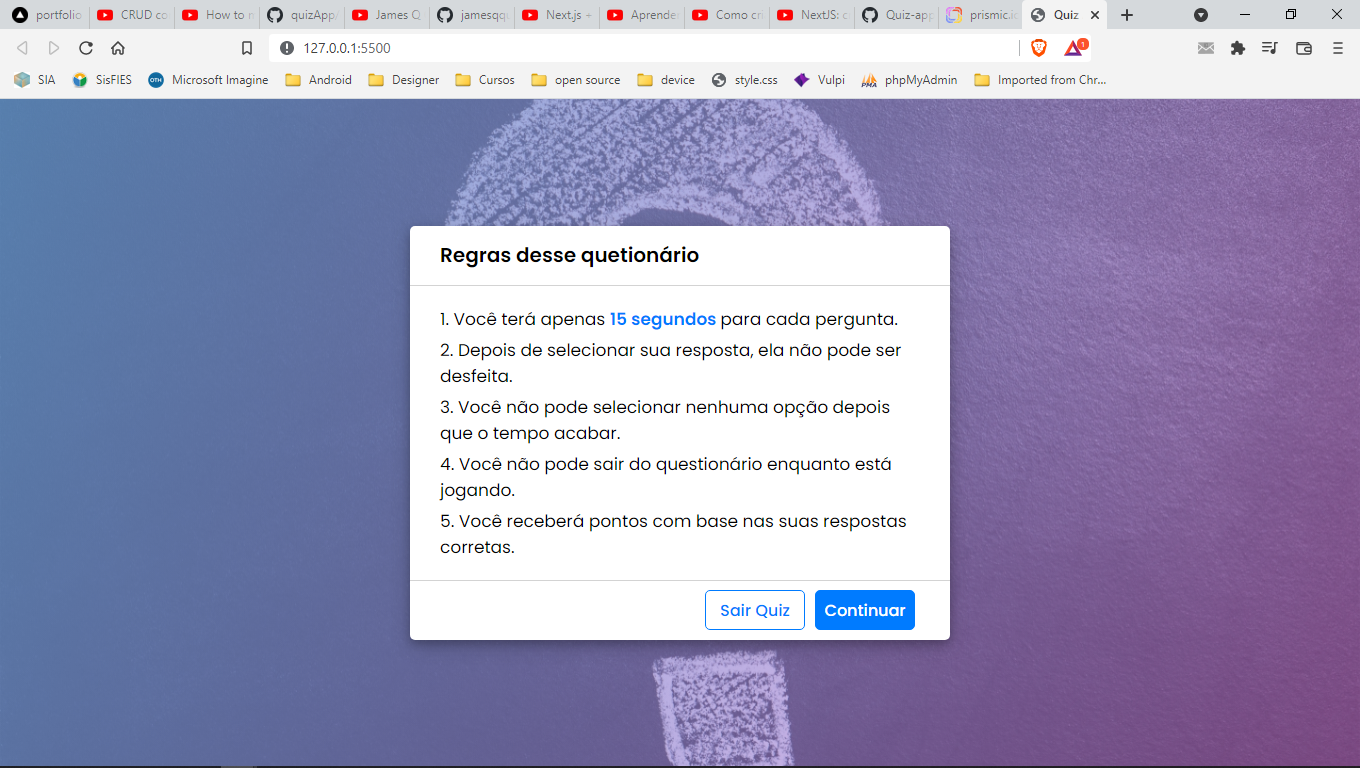 GitHub - CristianoSFMothe/Quiz-app-js: Um jogo de perguntas e resposta feito em JavaScript