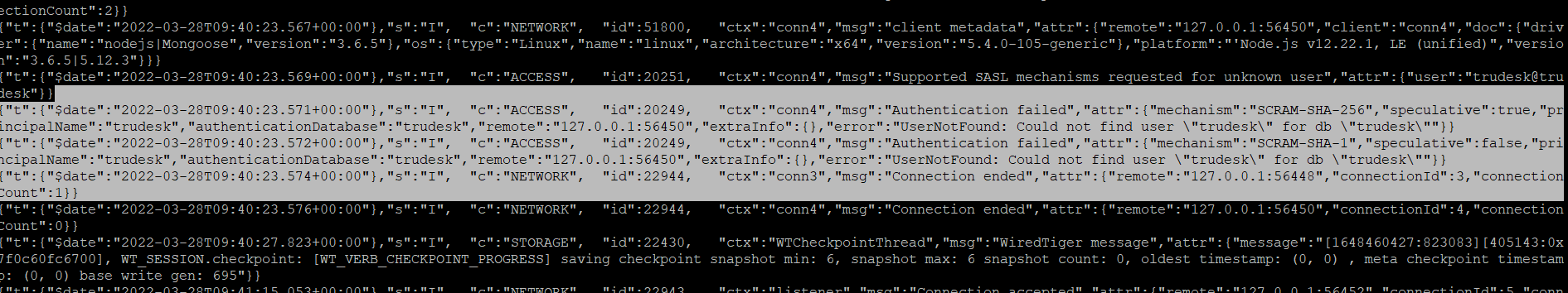 trudesk database in mongodb is not created. install issue · Issue #488 · polonel/trudesk · GitHub