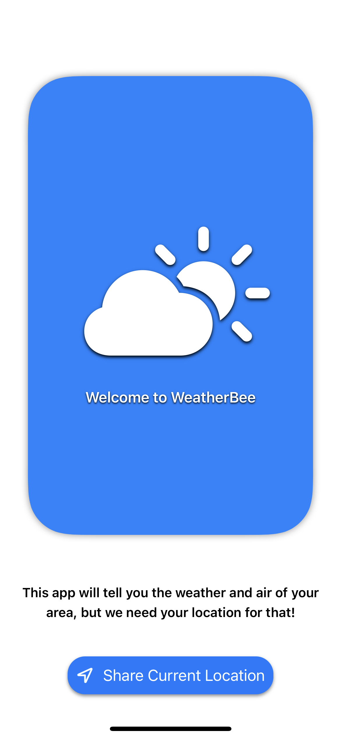 GitHub - AnuragAmbuj/Weatherbee-App: Basic weather and air quality ...
