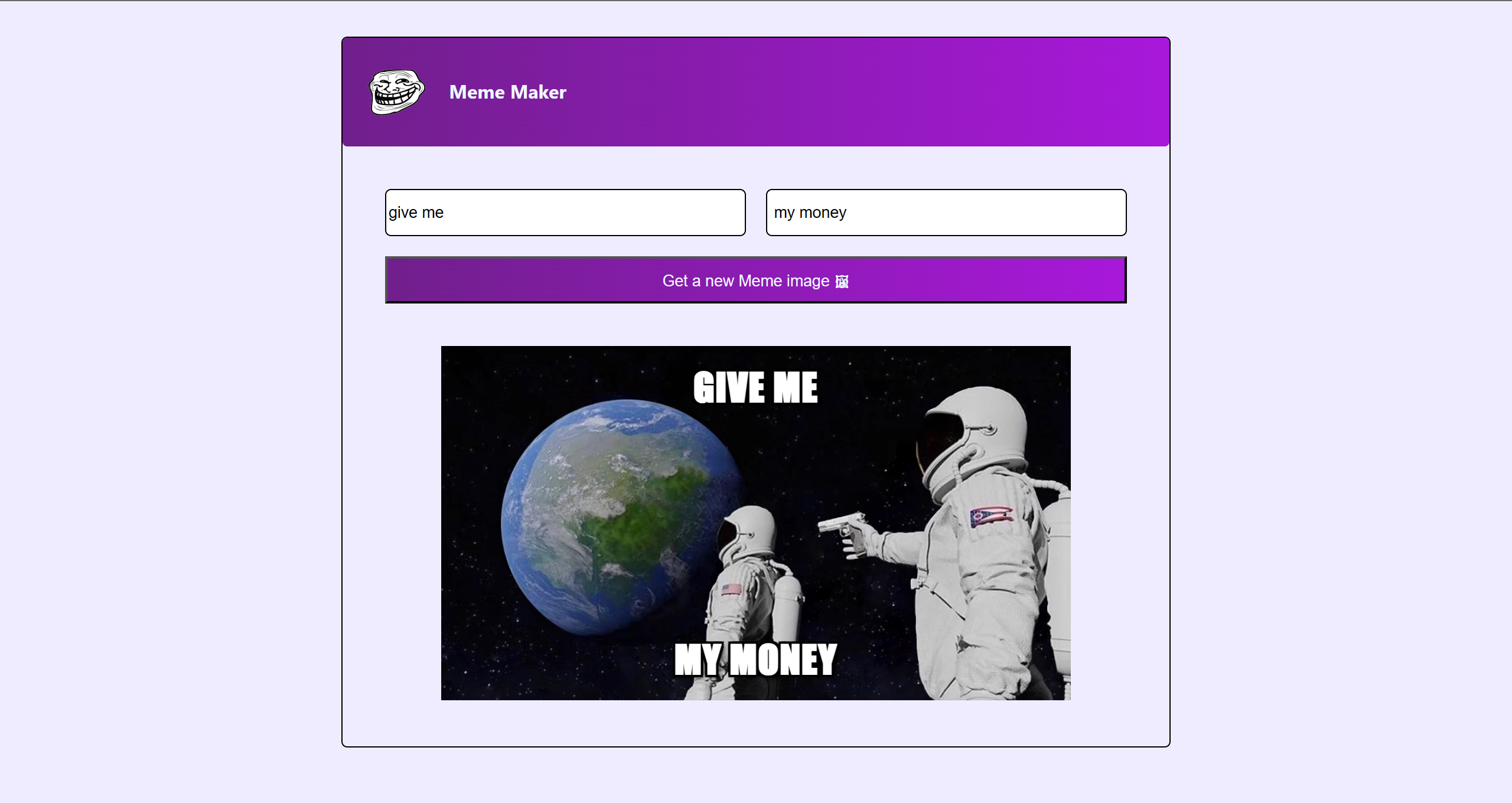 GitHub - Reddyveerendra/meme-generator-react