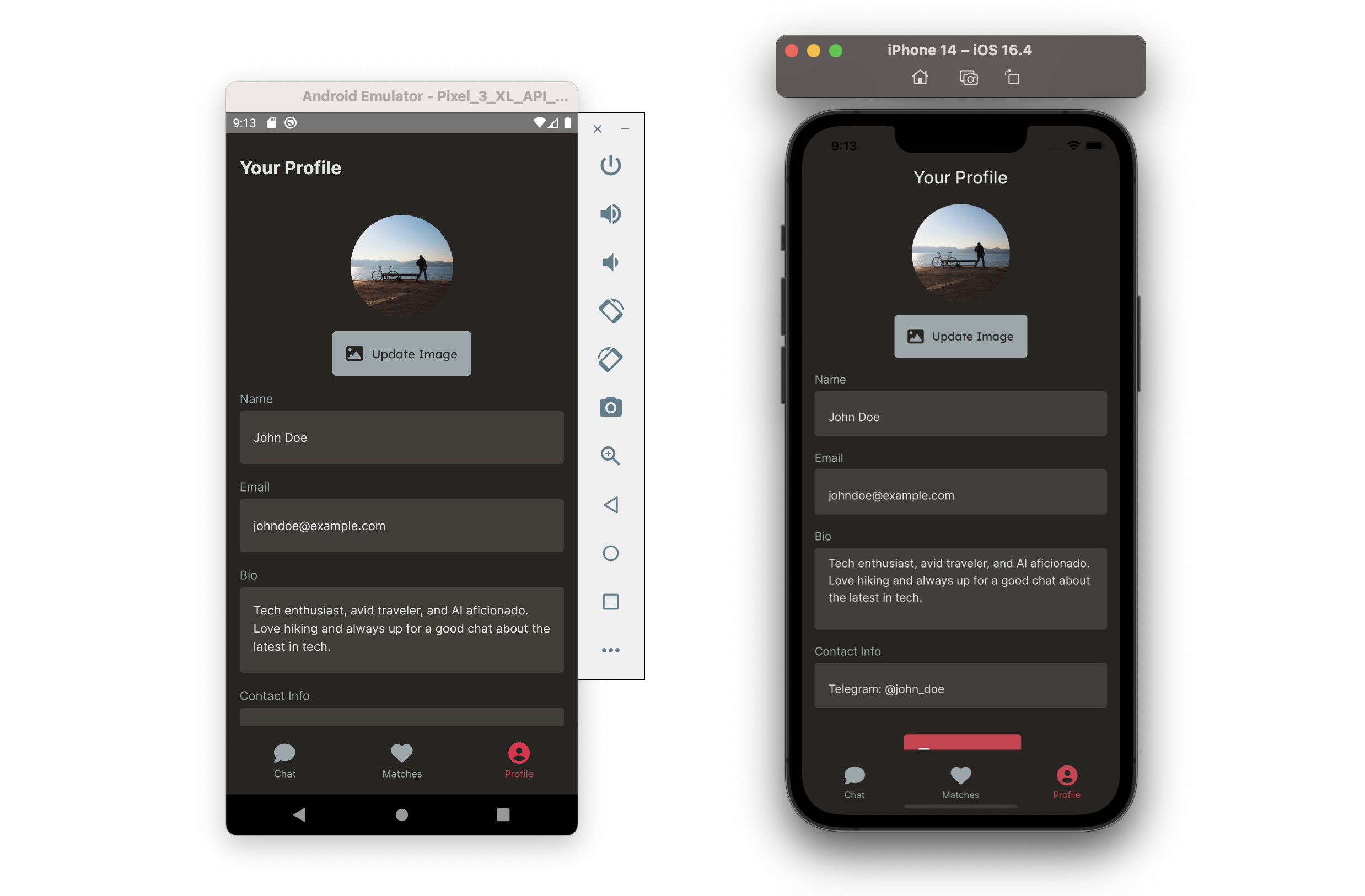 GitHub - alainux/ai-matchmate: A AI-powered match-maker dating chatbot built with React Native ...