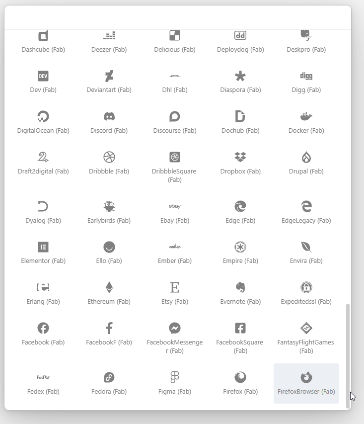 Try to fix icon pack, only a small subset of icons shows up · Issue ...