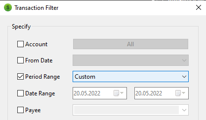 Transaction Filter settings · Issue #4419 · moneymanagerex ...