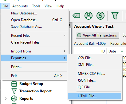 Export Transaction Report as CSV File · Issue #6231 · moneymanagerex/moneymanagerex · GitHub