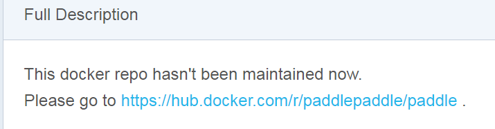Remove The Ambiguous Dockerhub Account · Issue 7259 · Paddlepaddlepaddle · Github 3585