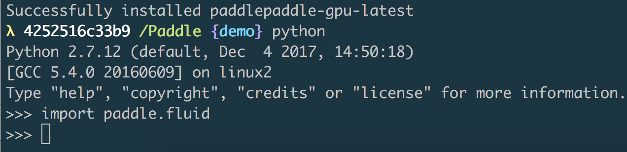 Installing paddle wheel meets problem · Issue #12134 · PaddlePaddle/Paddle · GitHub