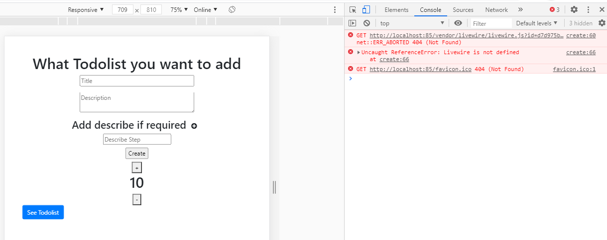 Livewire javascript assets are not compiled · Issue #794 · livewire ... Livewire javascript assets are not compiled · Issue #794 · livewire ...