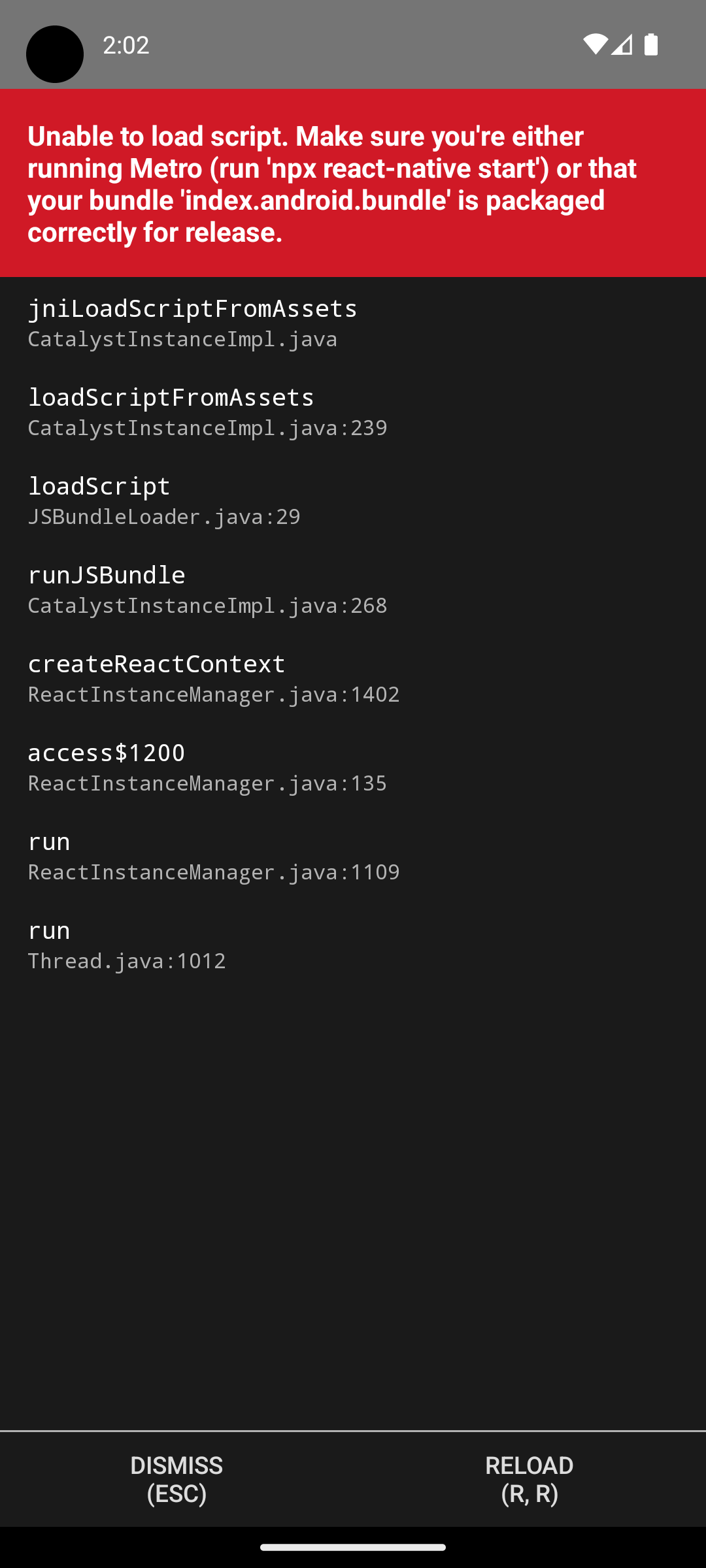 SDK 48 Blank (Bare) template android Couldn't open Android app with activity · Issue #21444 ...