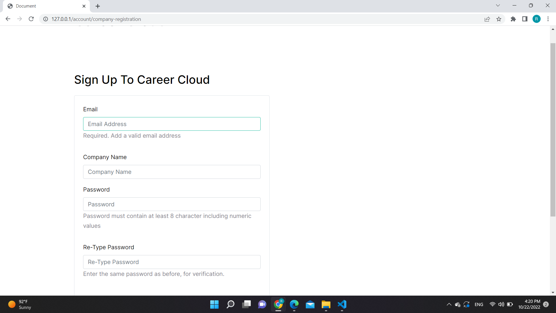 GitHub - rushii1192/carreer-cloud: The platform where people can find the jobs and companies can ...