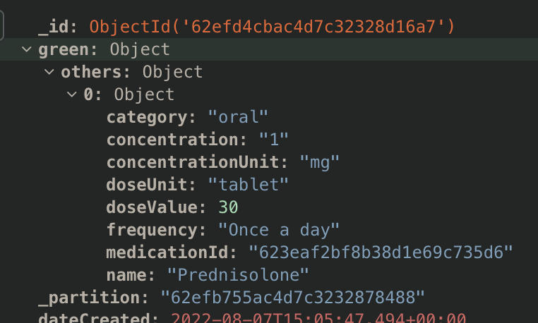 Realm.List is saved as an object instead of array on MongoDB and causes MongoEncodingError ...