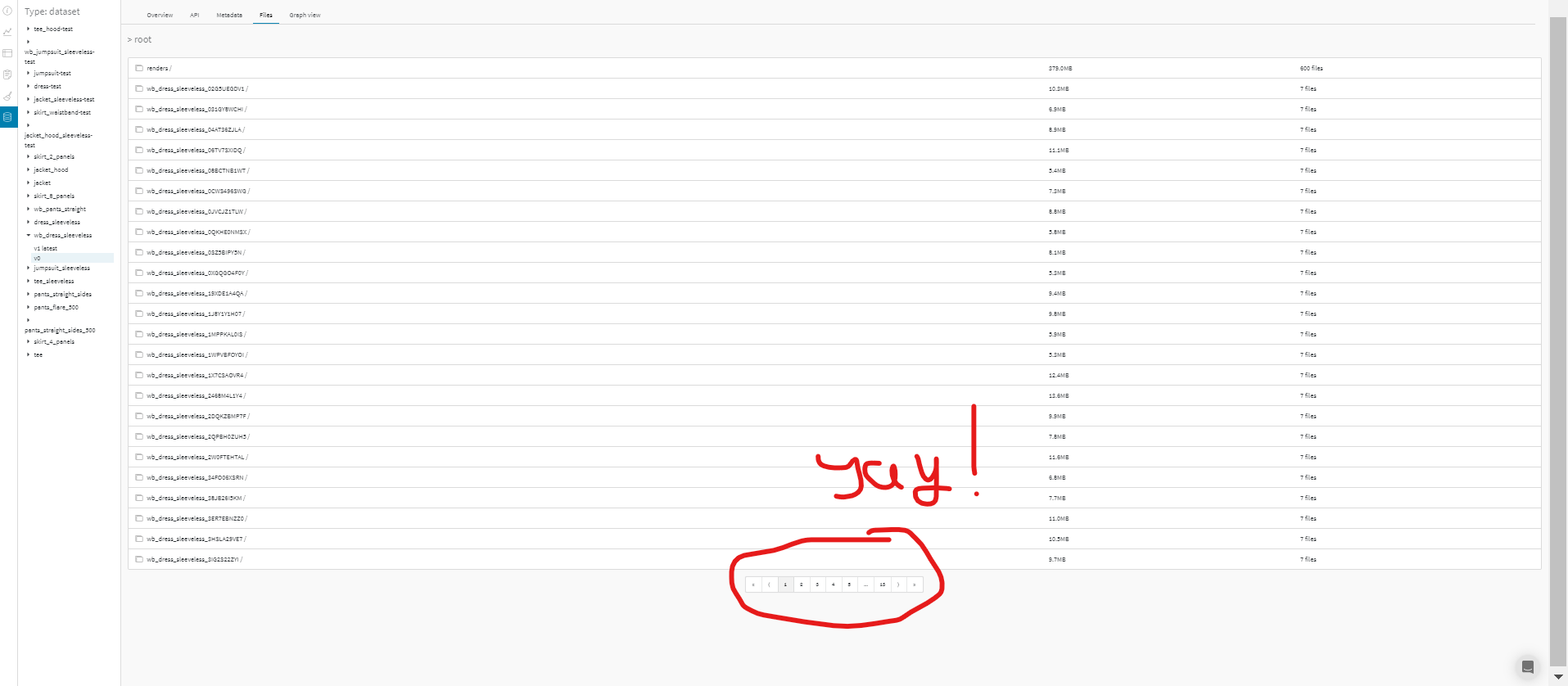 [App] Missing Scrolling on Artifacts -> Files tab · Issue #2102 · wandb ...