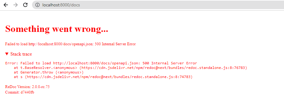 Bug Openapi Using Schema Constructor In Blueprints Gives Error · Issue 199 · Sanic Orgsanic