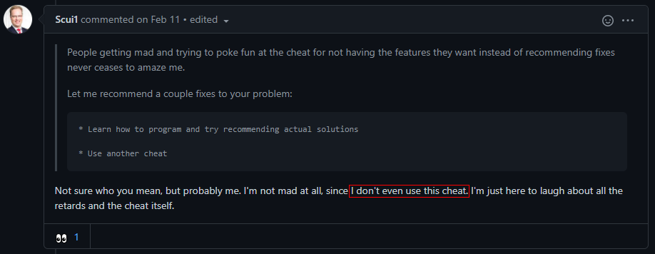 Inflame vs MemJect osiris detection · Issue #2967 · danielkrupinski/Osiris · GitHub