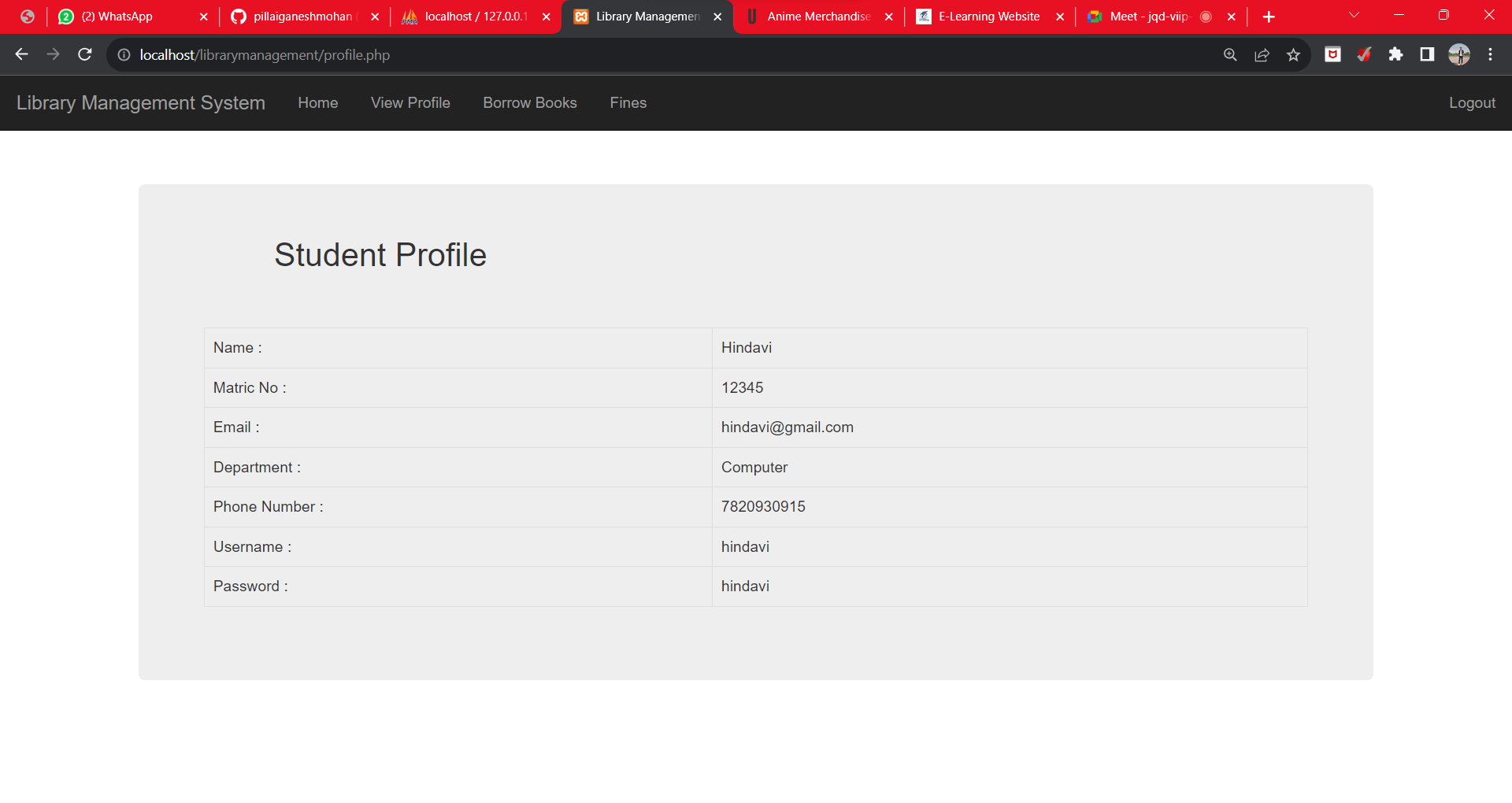 GitHub - pillaiganeshmohan/Library-Management-System