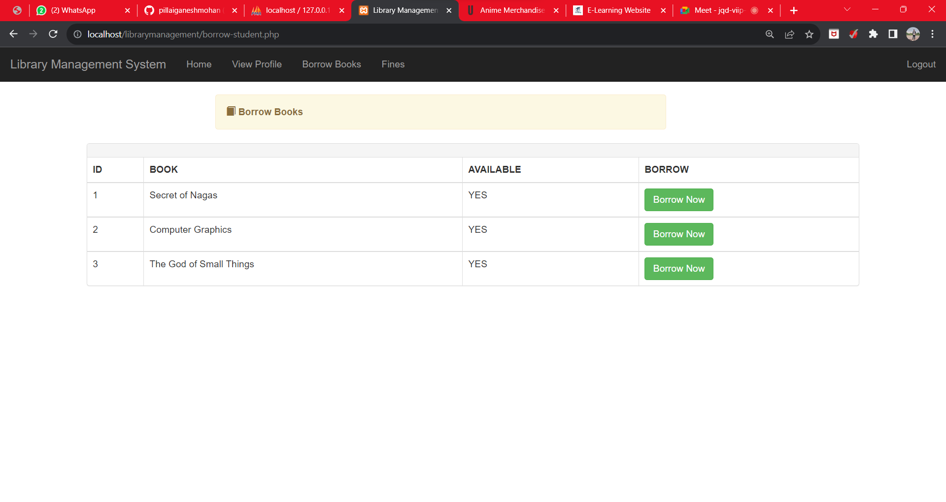 GitHub - pillaiganeshmohan/Library-Management-System