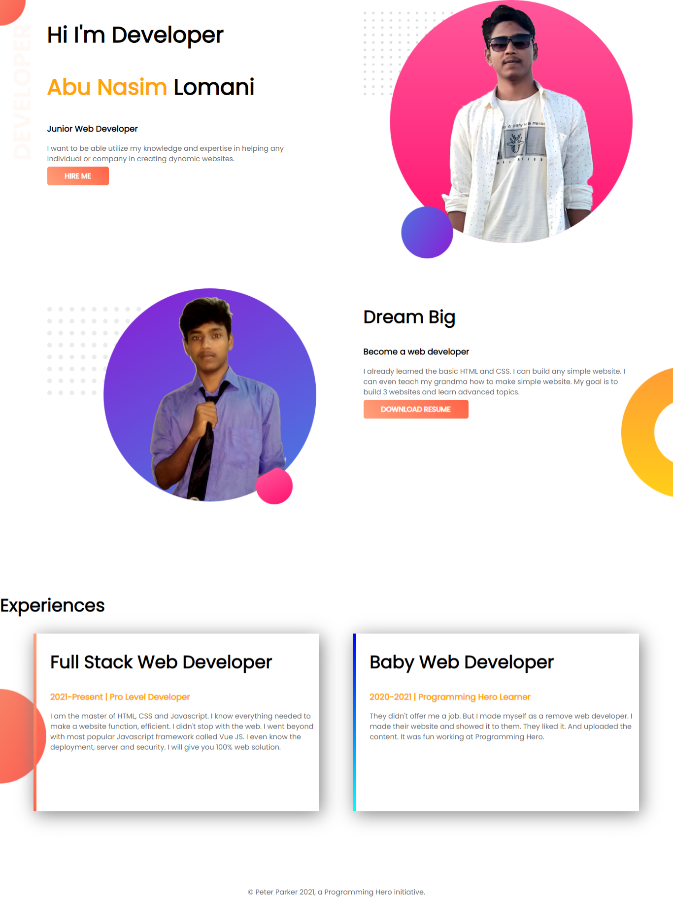 GitHub - abu-nasim-lomani/simple-portfolio-website