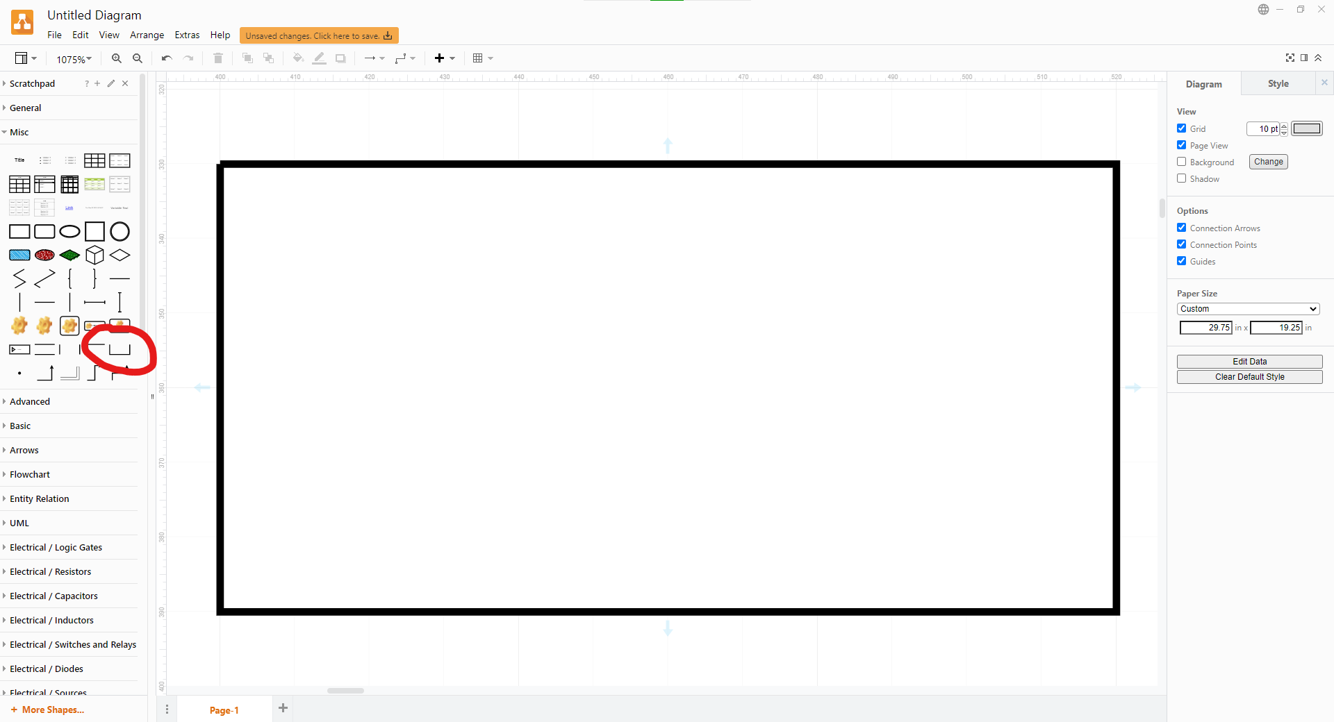 Partial Rectangle Corner Is Incomplete · Issue #813 · jgraph/drawio ...